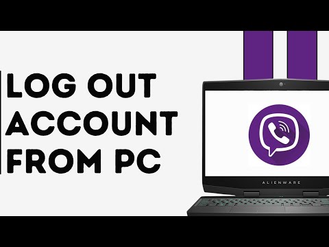How to Log Out Viber Account from PC