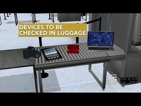 Certain Electronic Devices Banned As Carry-On From Mideast, North Africa Flights