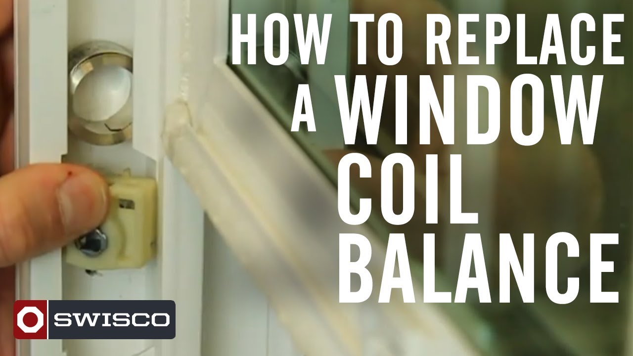How to replace a window coil balance