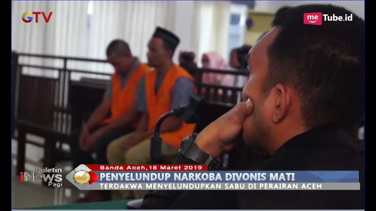 Terbukti Bawa 50 Kg Sabu, Lima Terdakwa Divonis Hukuman Mati - BIP 19/03