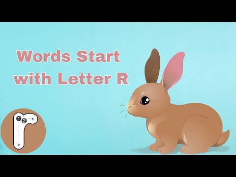 Words that Start with R | Fun Children's Learning Videos | Wonderful Kids