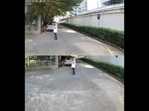 Video Effects of the Hiseeu 3MP Dual Lens PTZ Camera (WS03)