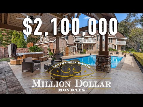 Sacramento House Tour: $2.1 MILLION LUXURY MANSION Million Dollar Mondays