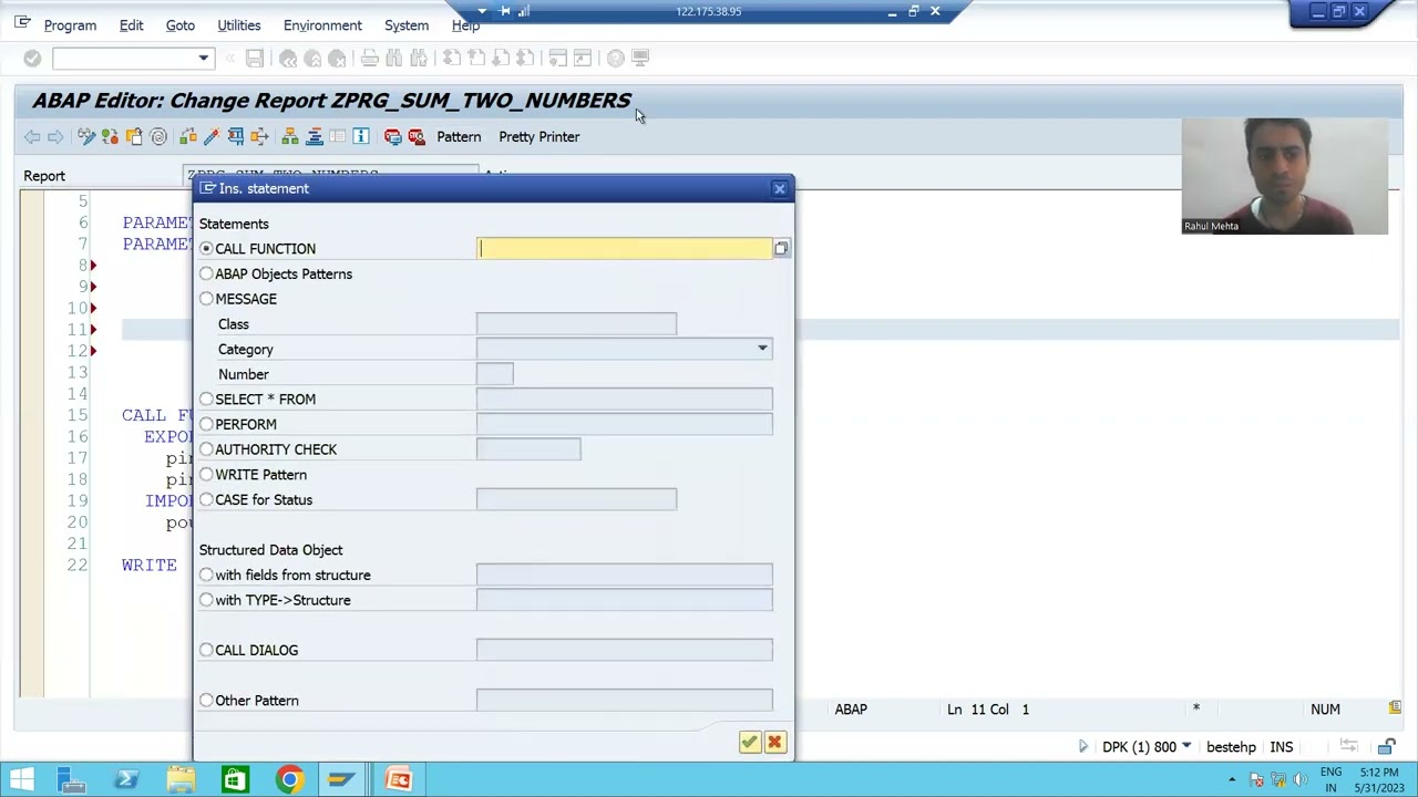 9 - Modularization Techniques - Function Modules Part6