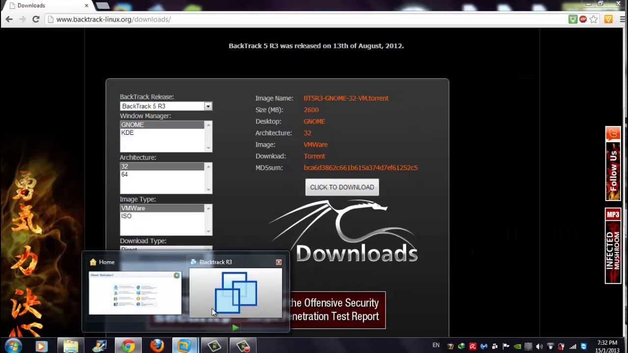 BacktTack 5 Essential part 1 Install & Configure Backtrack in Virtual machine