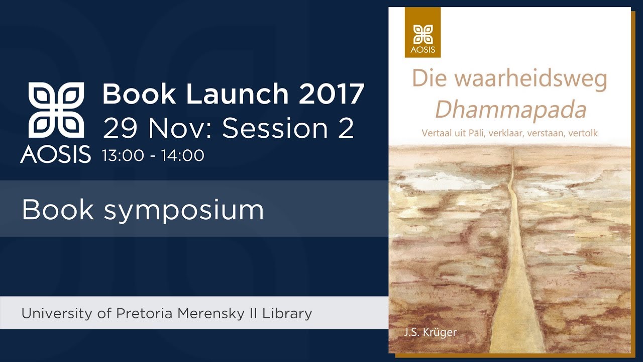 AOSIS Book Launch: Session 2