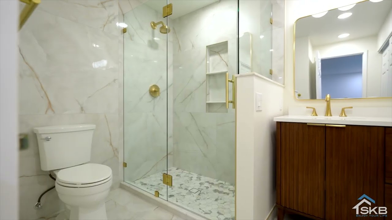 Stylish Powder Room Makeover – Woodinville | Solid Kitchen & Bath