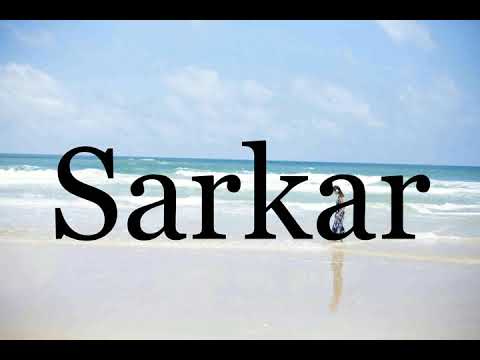 How To Pronounce Sarkar🌈🌈🌈🌈🌈🌈Pronunciation Of Sarkar