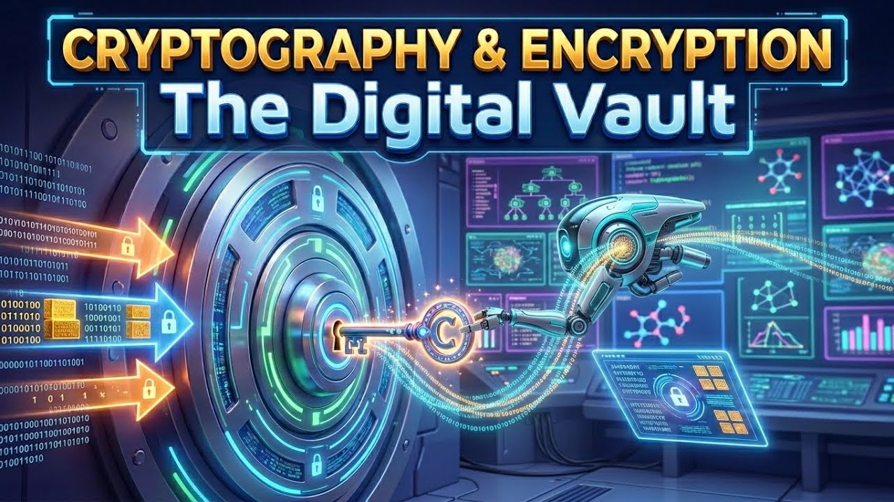 What is Encryption? 🔒 Cryptography, Keys, Ciphertext & Cyber Safety Explained!