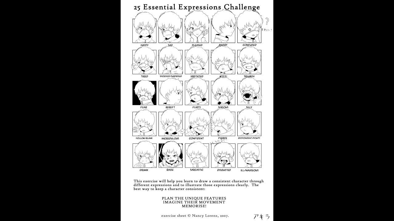 25 Expressions Challenge | Speedpaint #9