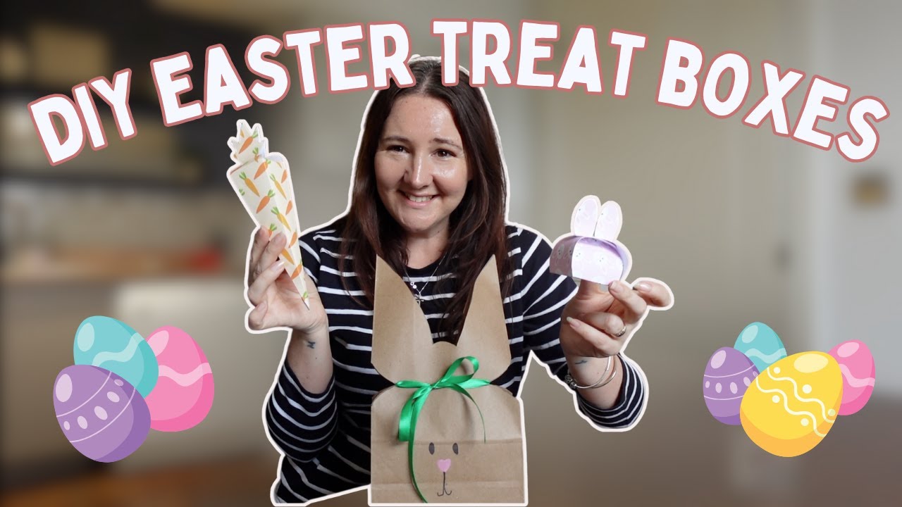 EASTER TREAT BOXES // Testing Out Viral TikTok Easter Crafts