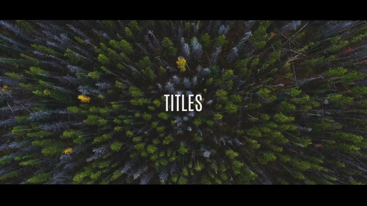 Dynamic Typographic Promo After Effects Templates