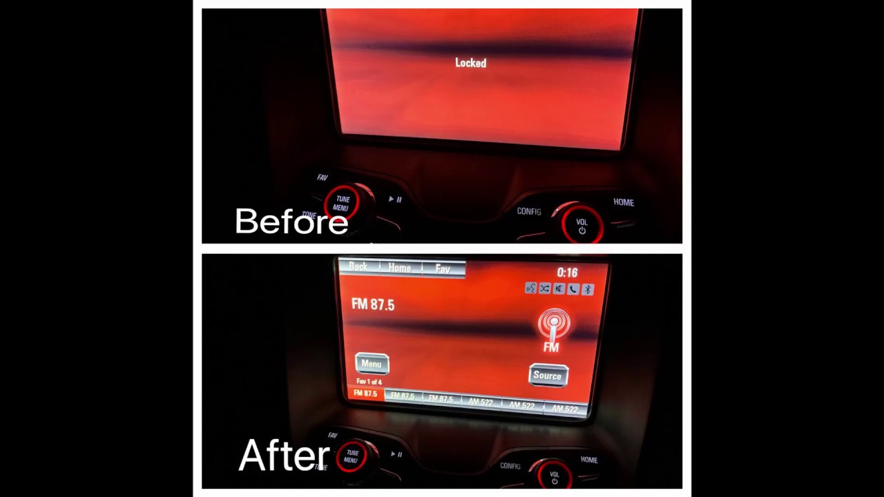 VF Commodore Headunit VIN Programming