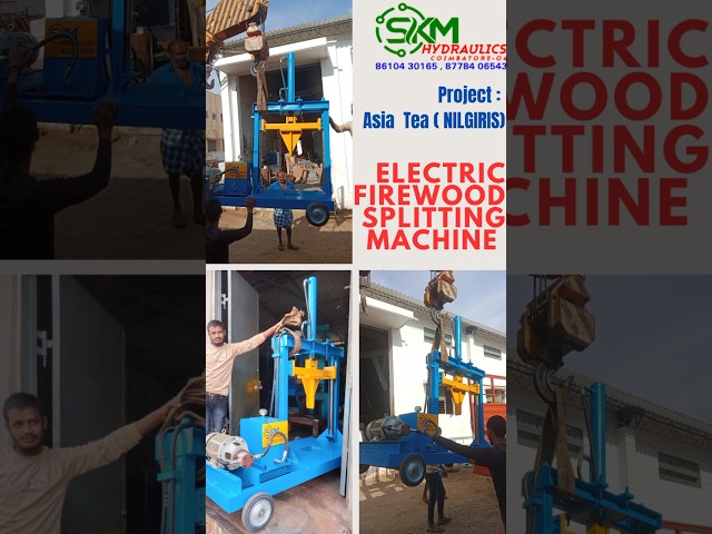 Wood Splitter Machine - Firewood Splitter Machine, Wood Cutting Machine ...
