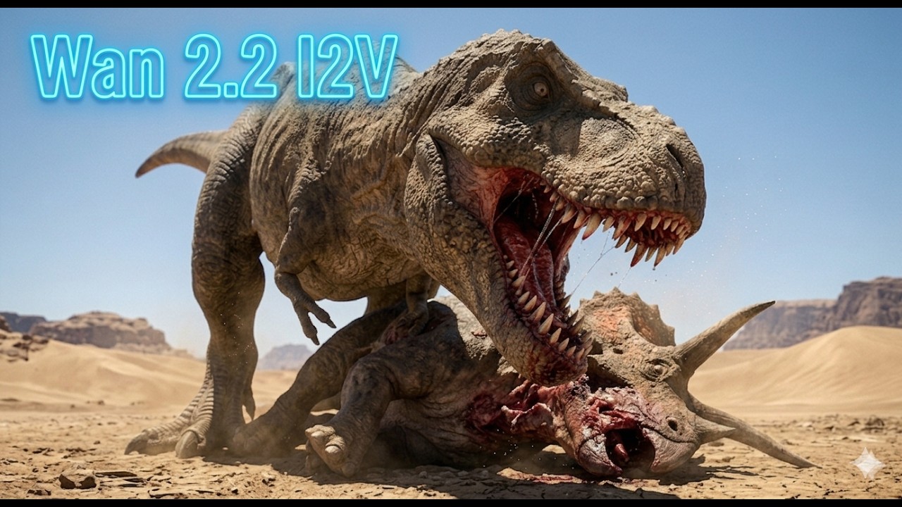 Wan 2.2 I2V 14B  832x480 2945kb/sn  7 sec Sample