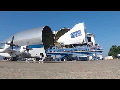CCT Loaded onto Super Guppy