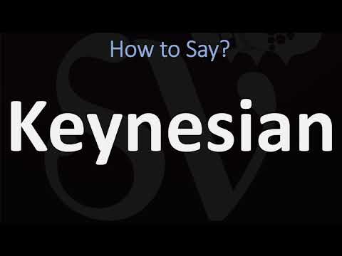 How to Pronounce Keynesian? (CORRECTLY)