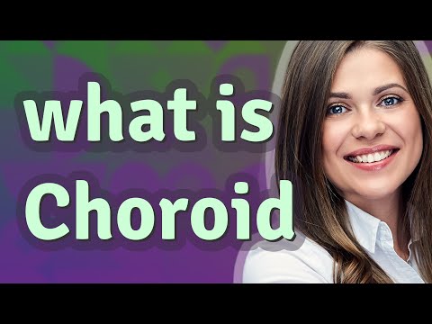 Choroid | meaning of Choroid