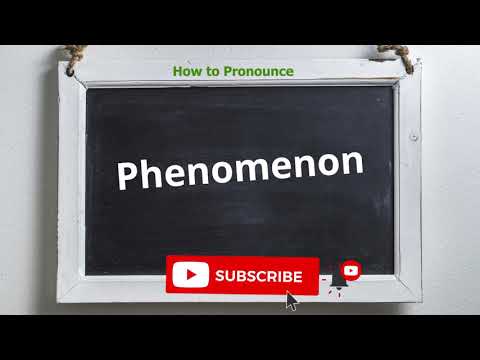 How to pronounce phenomenon | Meaning of phenomenon