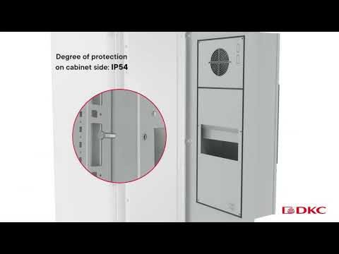 RamKlima Line - Wall-mounted air conditioner on CQE modular enclosure