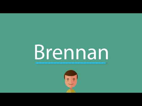 Brennan pronunciation