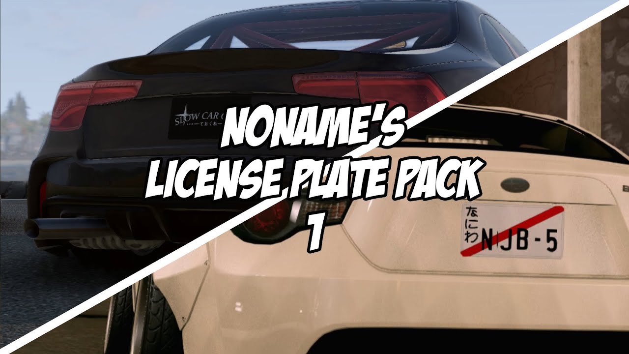 NoName's License Plate Pack 1.3 - BeamNG.drive