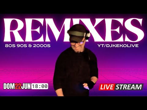 #livedj 🎧 Live Mix Retrô 80s 90s & 2000s #aovivo #domingo