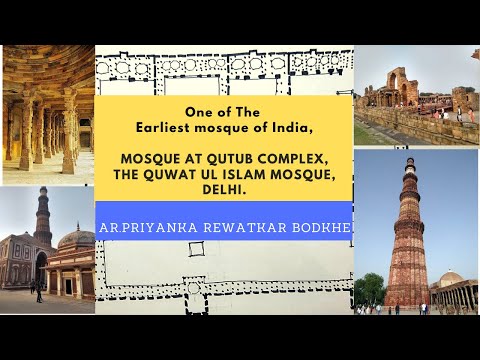 These Are The Architectural facts of Earliest mosque of India @ Qutub complex you must know #shorts