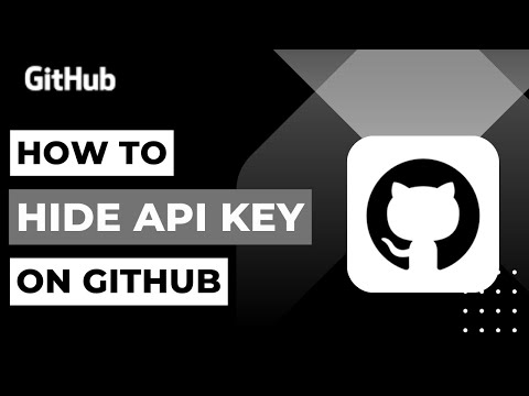 How To Hide Api Key on GitHub !