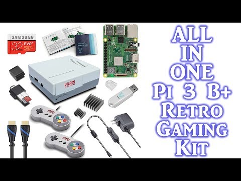Vilros 32gb Pi 3 B+ Retro Gaming Kit Unboxing & Review