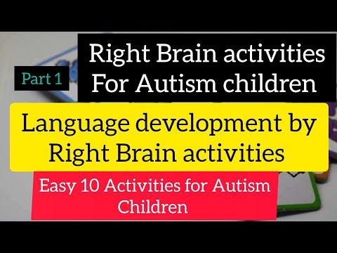 SpecialSaathi - Language Development by Right brain Activities part 1