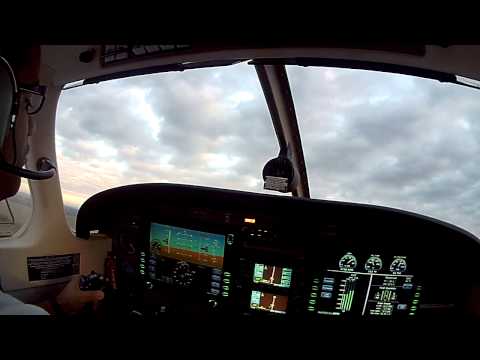 Piper Archer normal takeoff, Glass Cockpit