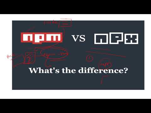 NPM VS NPX - Tools Required - My First Project