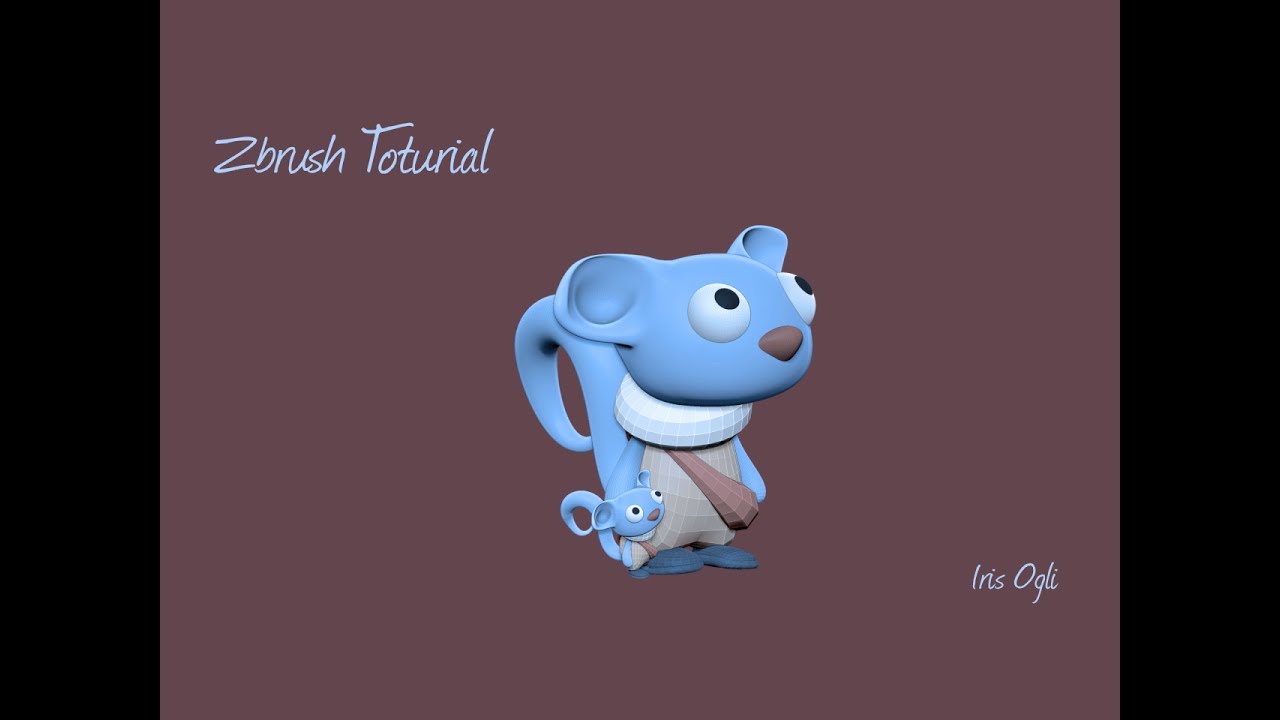 Zbrush 2018 - Character modeling Tutorial