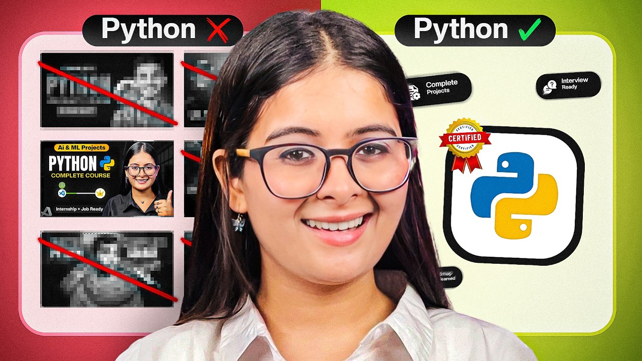 I Tried 50+ Python Courses — Only 1 Gives Free Certificate & Makes You Internship Ready