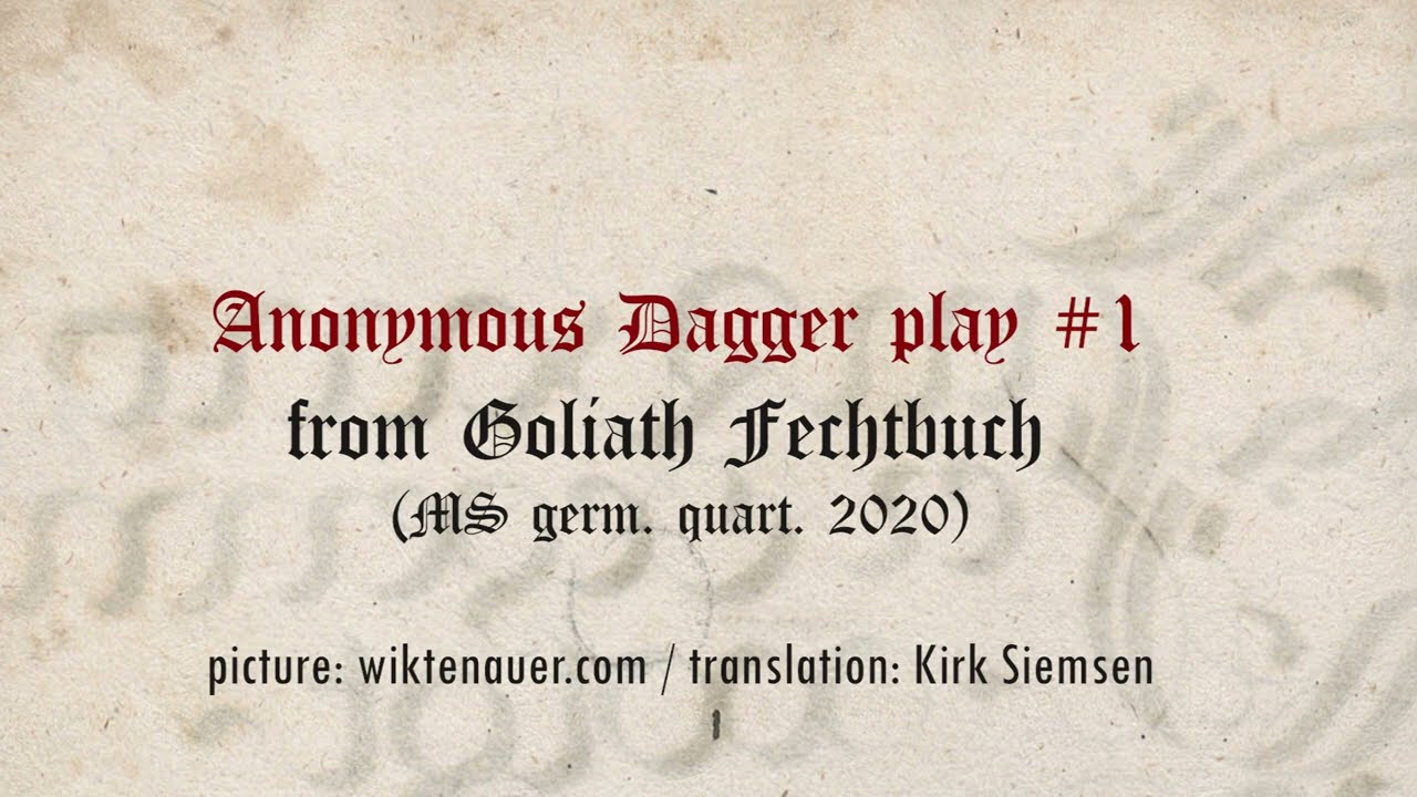Goliath Dagger No.1