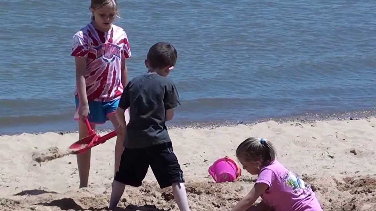 KAYDEN MYA KAYLA ON BEACH