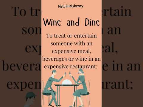 WINE AND DINE🥂