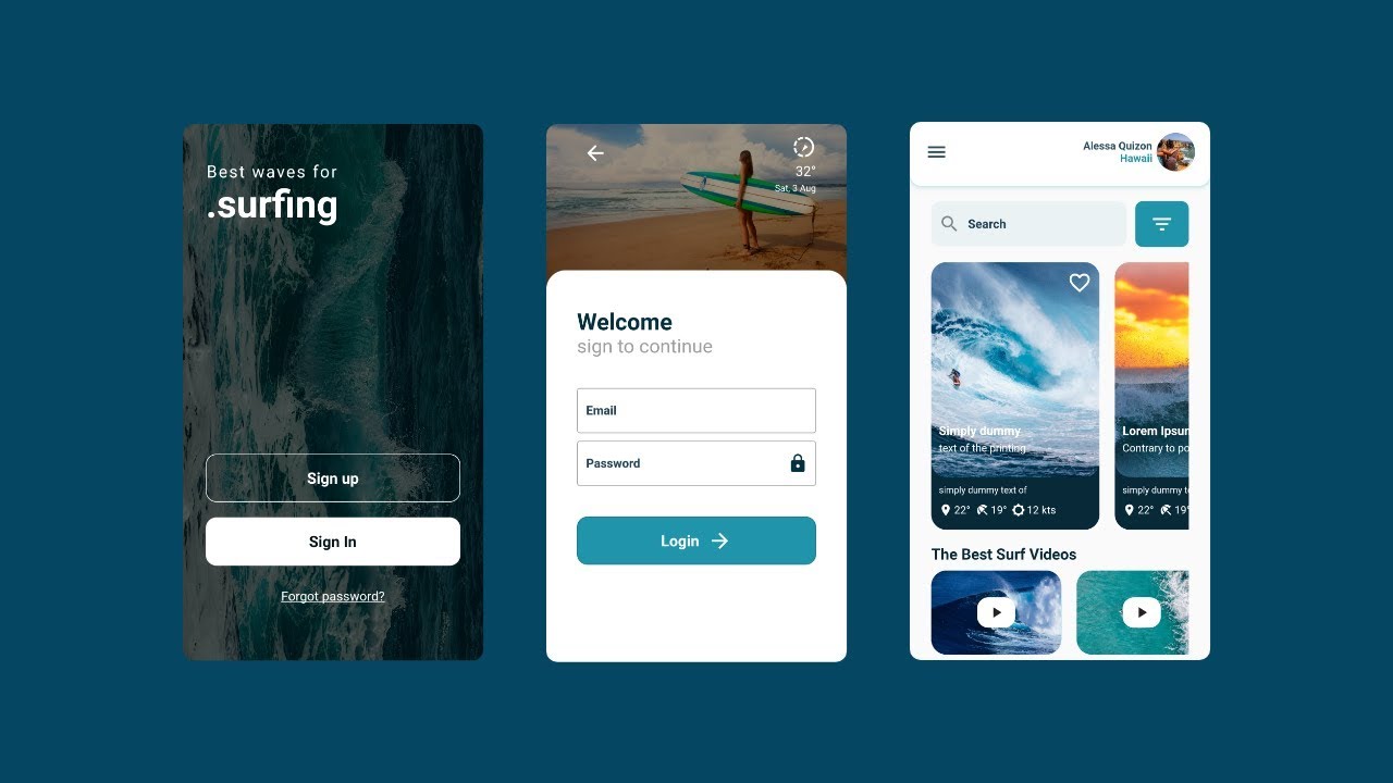 Flutter Animation: Login dashboard - (Speed Code)