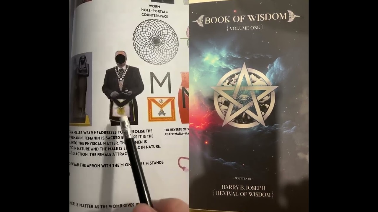 BOOK OF WISDOM(volume one). Written by  HARRY B. JOSEPH.