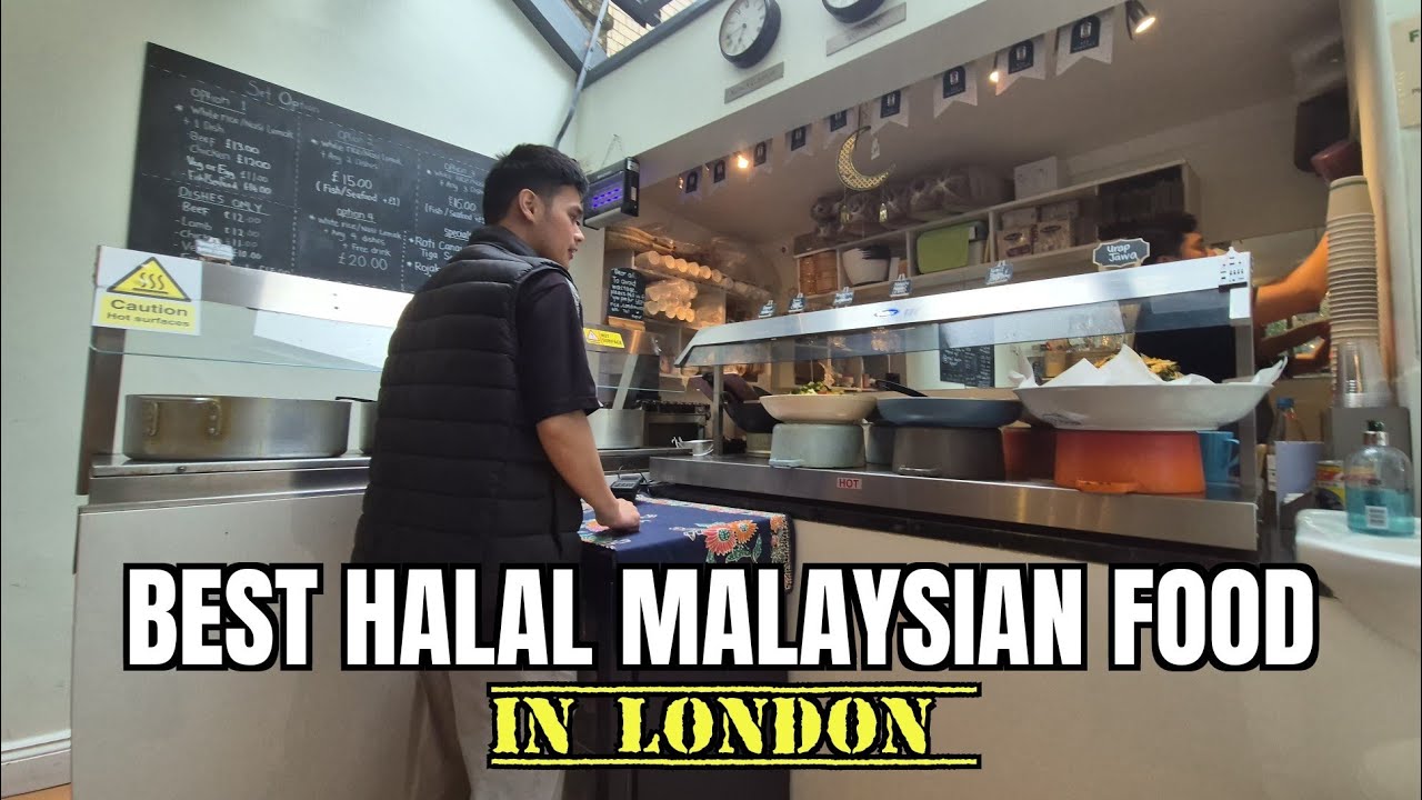 BEST HALAL MALAYSIAN FOOD LONDON | Trying The Ultimate ROTI CANAI TIGA SERANGKAI!