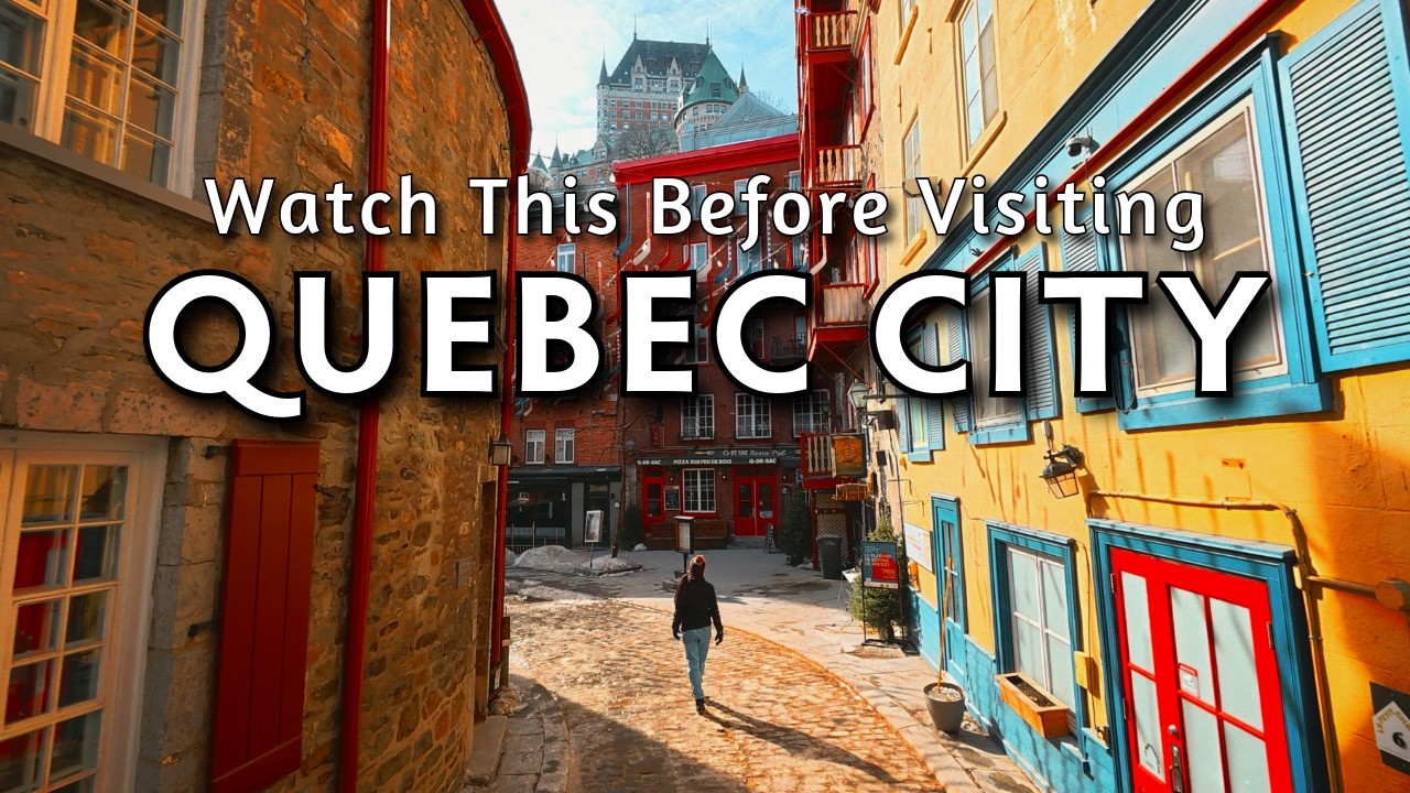 QUEBEC CITY IS UNREAL!! | Ultimate Quebec City Travel Guide & Best Things To Do In Winter
