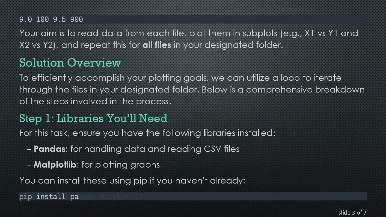 Efficiently Plotting Data from Multiple CSV Files in Python