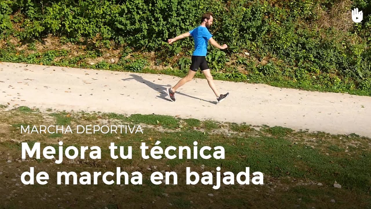 Cómo marchar cuesta abajo - Marcha deportiva | Sikana