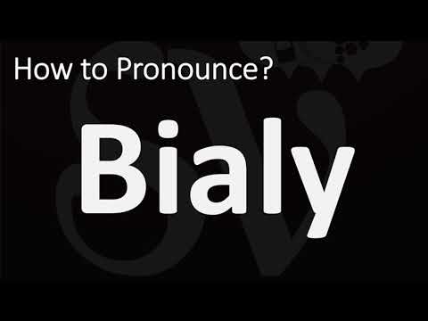 How to Pronounce Bialy? (CORRECTLY)