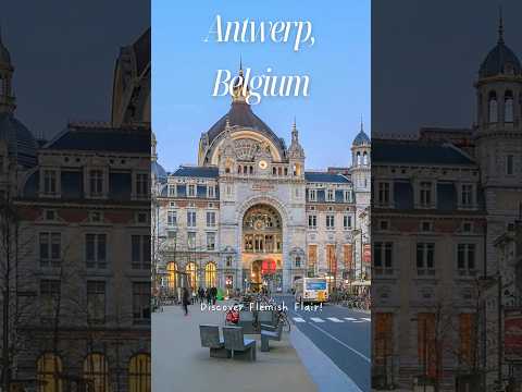 Antwerp Belgium: Discover Flemish Flair! #travel #antwerp #belgium #europe