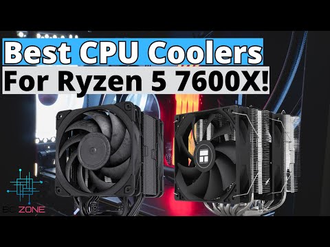 The Best CPU Coolers For Ryzen 5 7600X In 2025! ✅ Best Budget & Top Choice