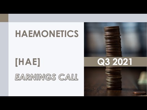 [HAE stock] Haemonetics Q3 2021 Earnings Call (2/2/21)
