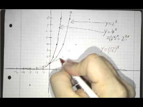 Graphs of exponential functions