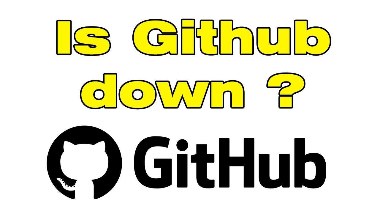 Github push internal server error 500 , is Github down